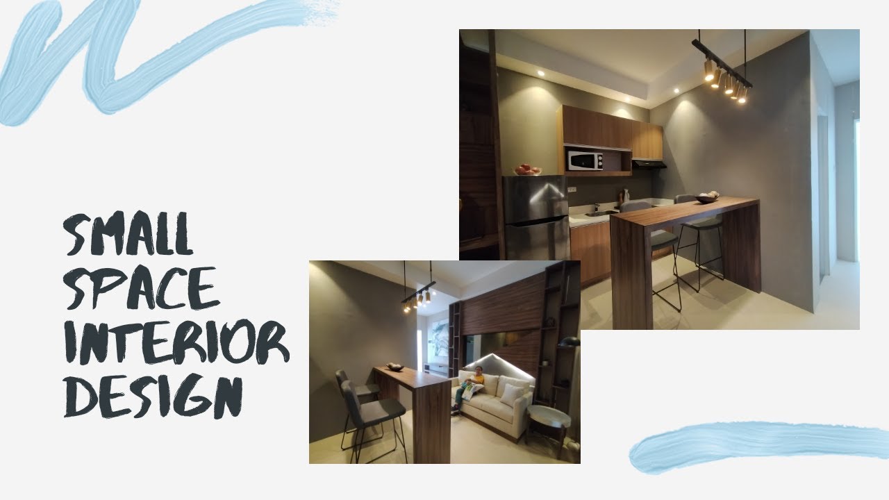 Simple Studio Condo Design and Decorating Ideas - YouTube