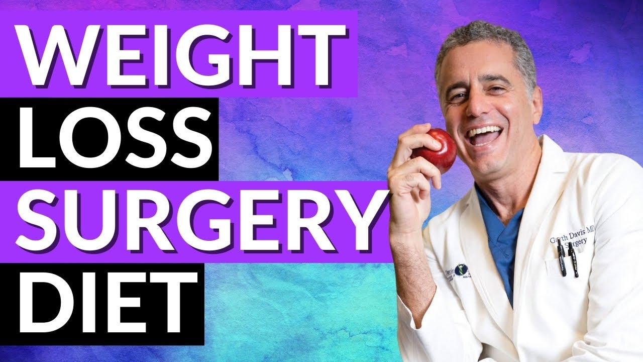 The Best Diet After Weight Loss Surgery | Featuring Dr. Garth Davis ...