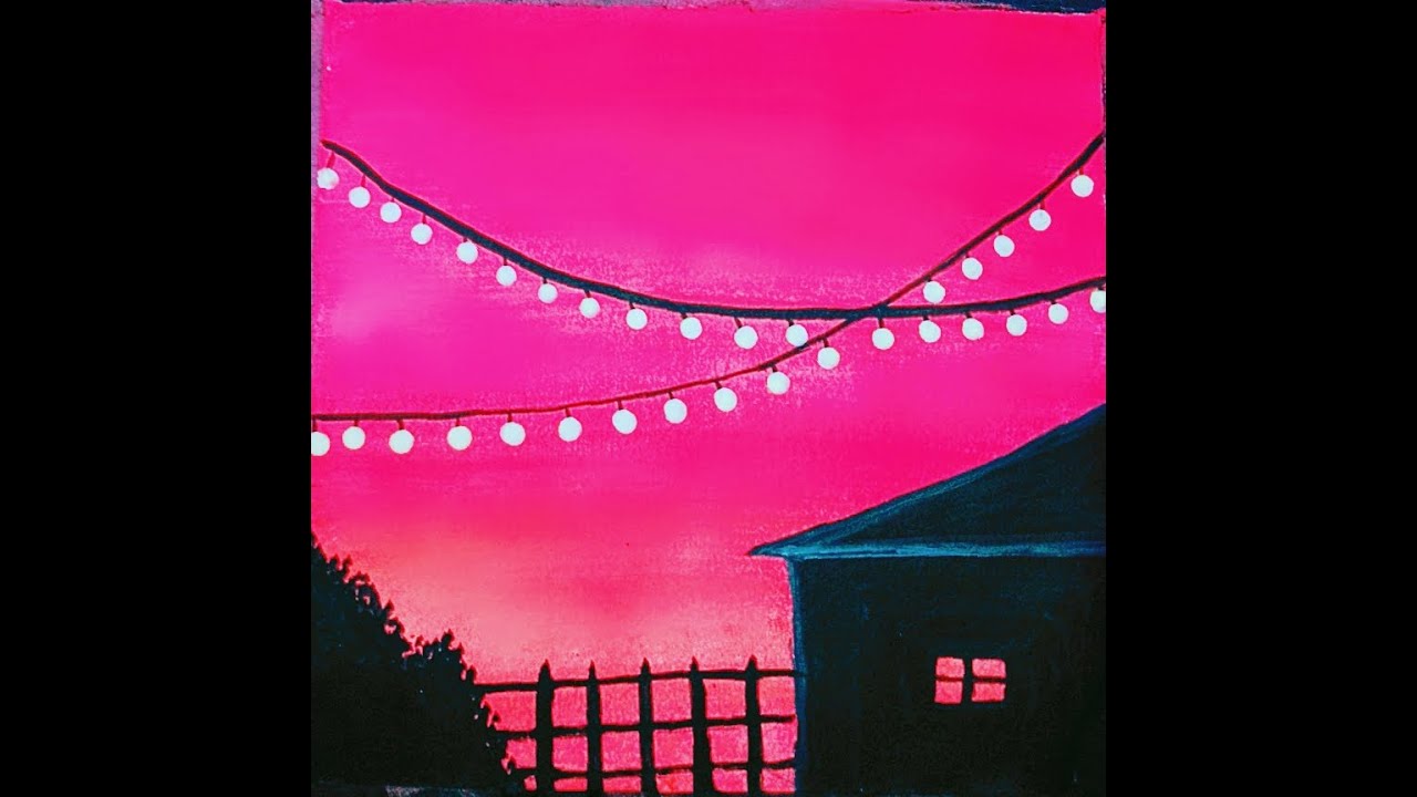 How to draw Easy Poster Colour Painting for Beginners/ simple painting ...