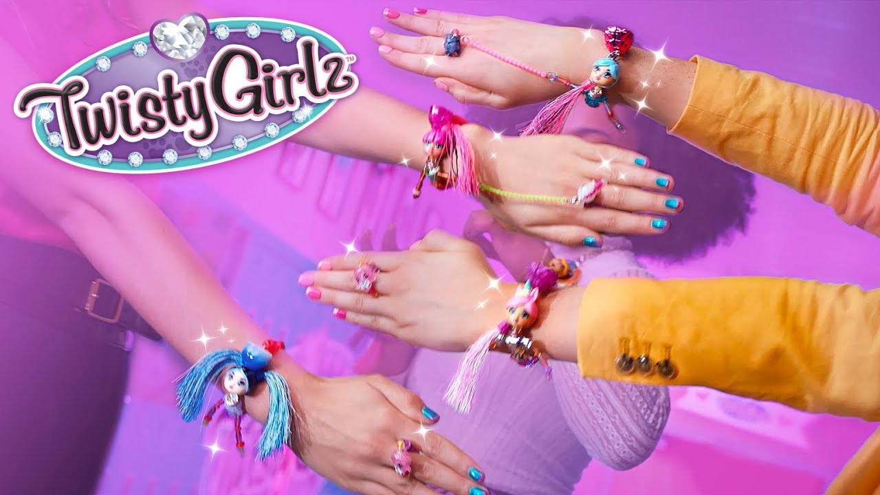 Twisty Girlz Series One New Twisty Girlz Dolls Turn Into Bracelets Youtube
