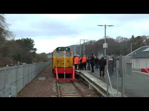 Waverley Route Closure 50th Aniversary Rail Tour - YouTube