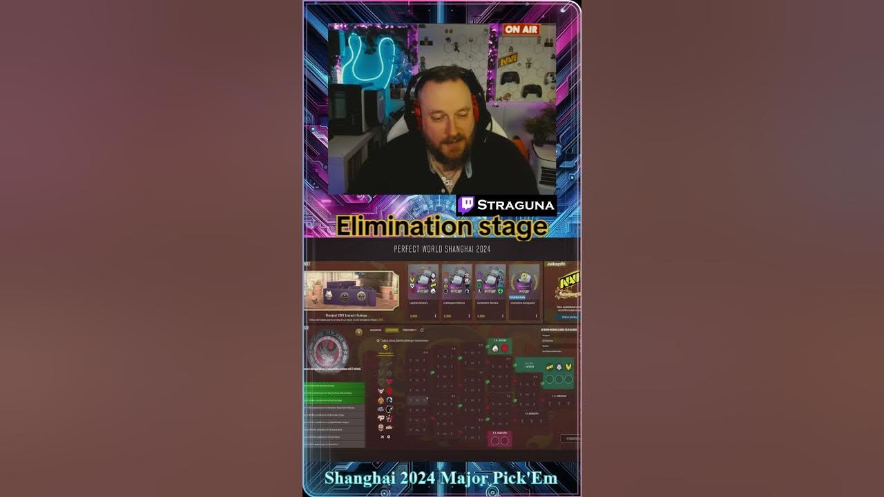 CS2 Shanghai 2024 Major Pick'em challenge - Elimination Stage valinnat. #counterstrike #gaming # ...