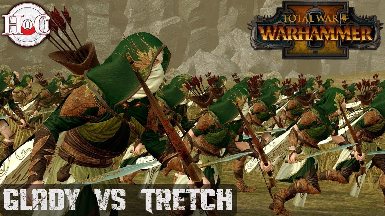 Glady vs Tretch - Total War Warhammer 2 - Online Battle 211 - YouTube