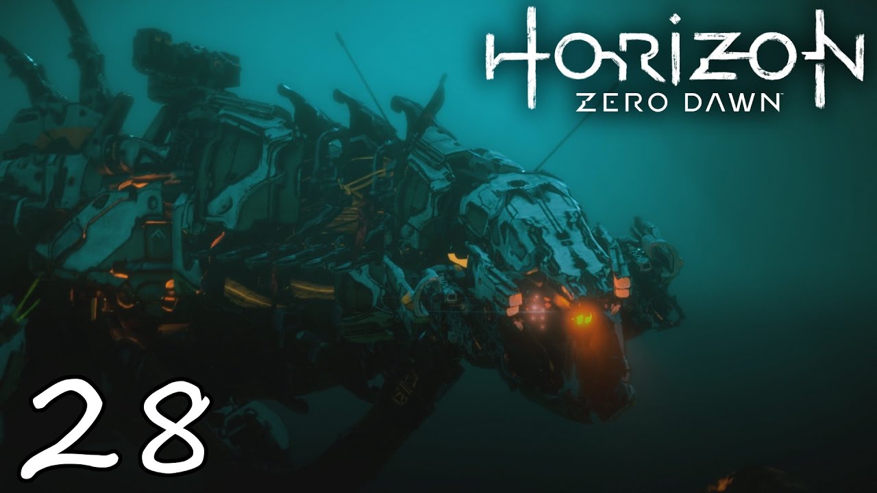 Horizon Zero Dawn Gameplay #28 - REDMAW and Cauldron XI (Side quests ...
