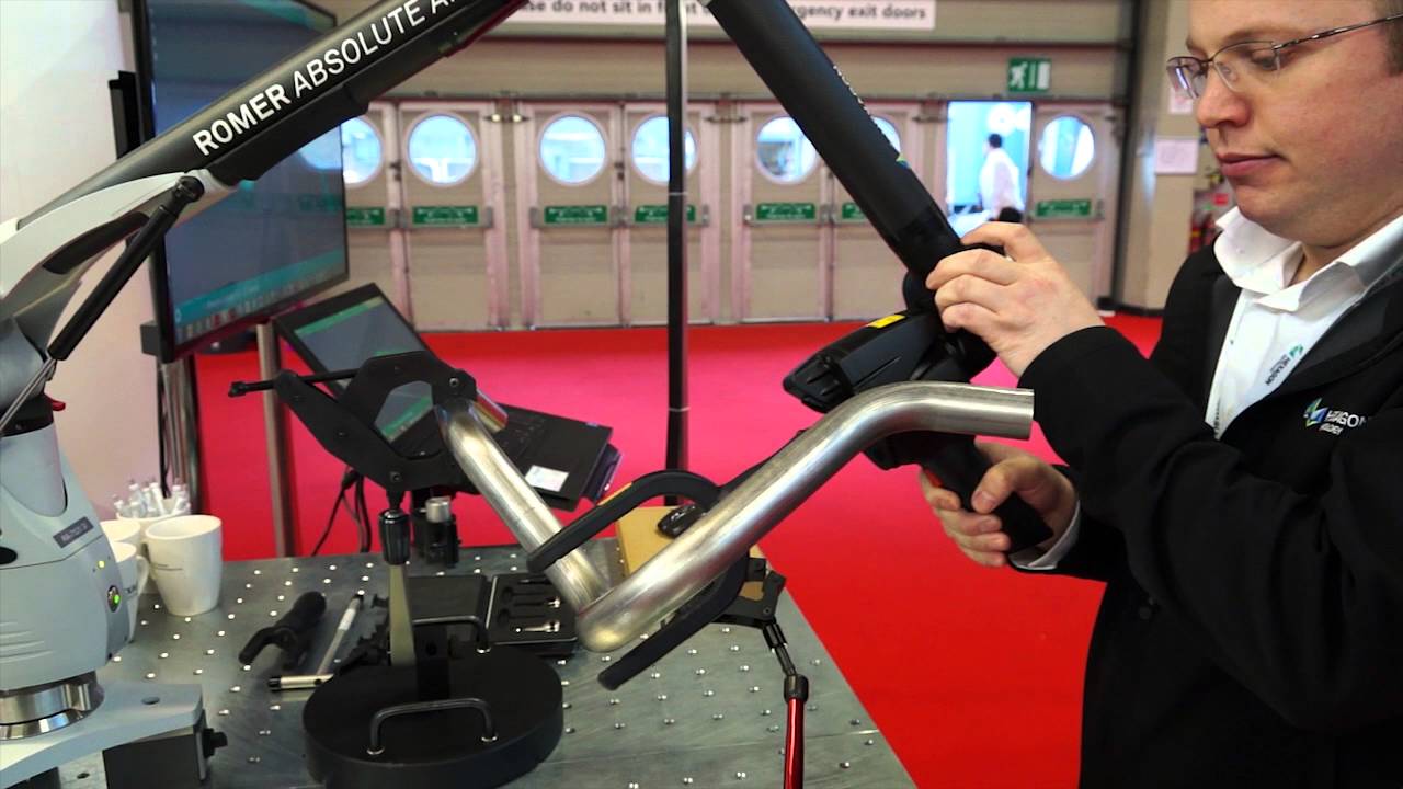 Hexagon MI show the latest version of the Romer Arm - Engineering News ...