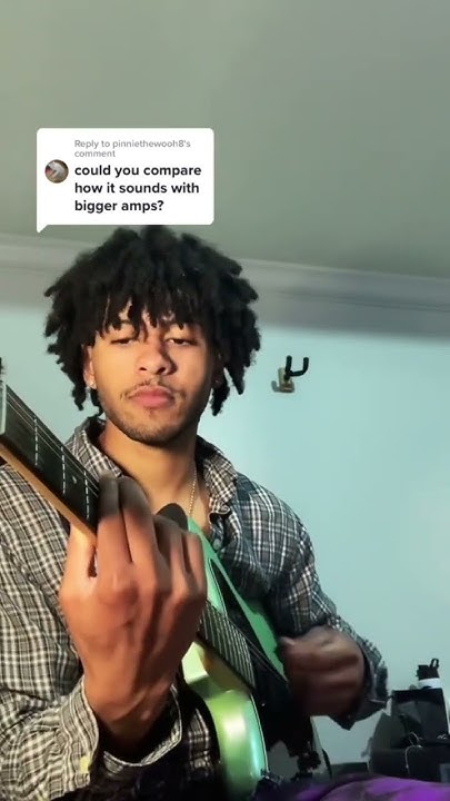 Comparing a mini Orange amp to a regular sized Blackstar amp! #guitar # ...