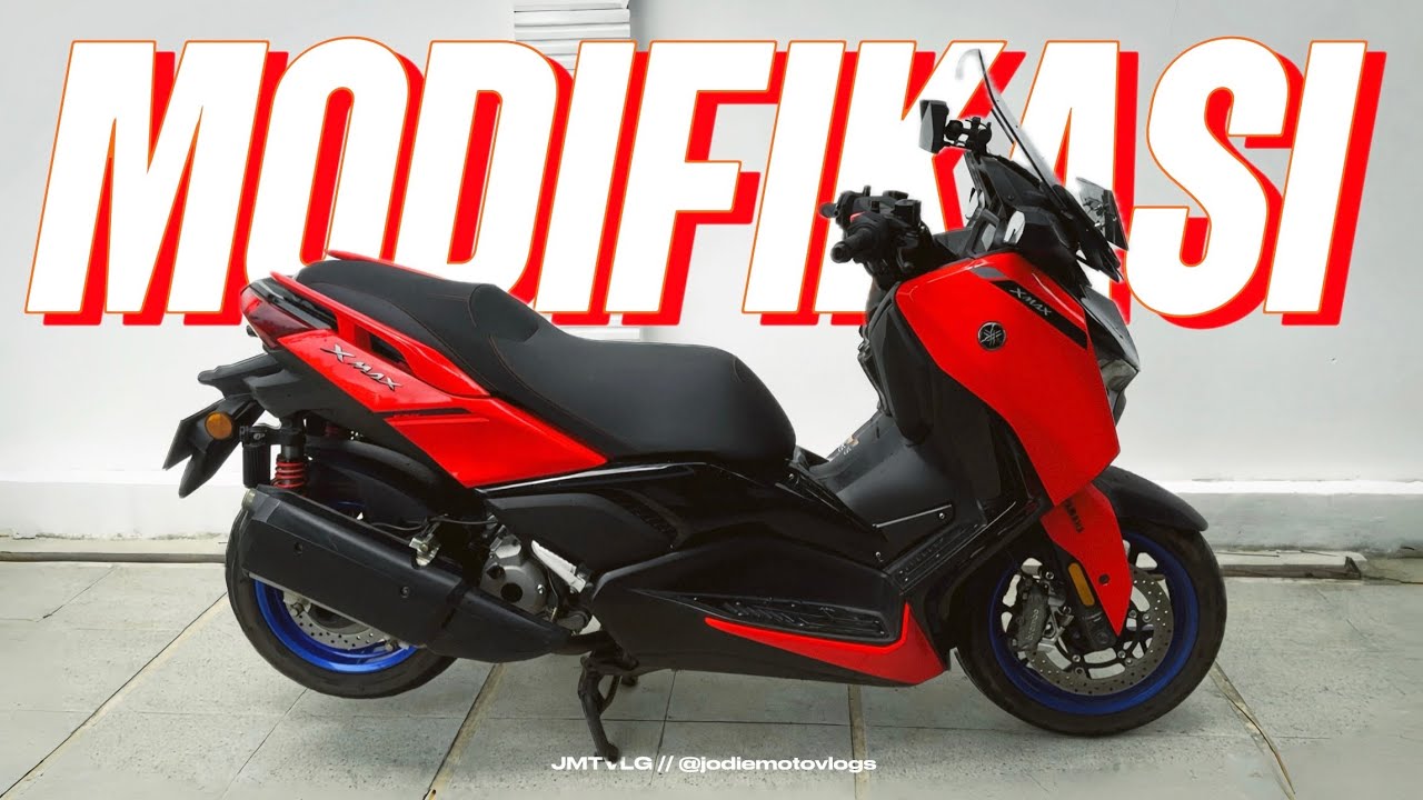 Modif XMAX siap buat TOURING~ | Vlog by JMTVLG - YouTube