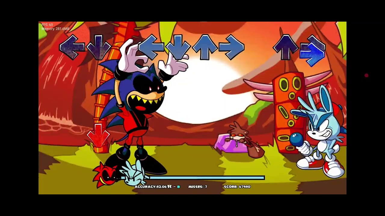 Mod literalmente pra mostrar que Sonic exe é bobo+mix mcx @Miguel-z2 ...