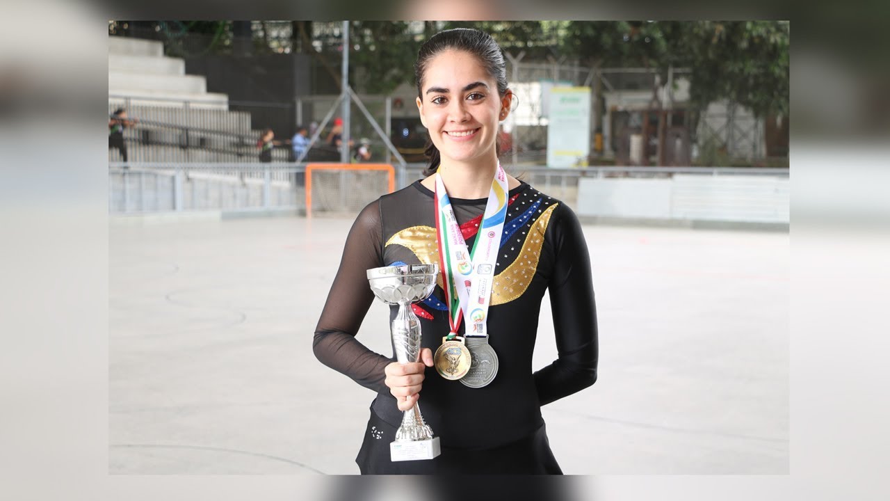 María Paulina, muchos logros sobre ruedas - YouTube