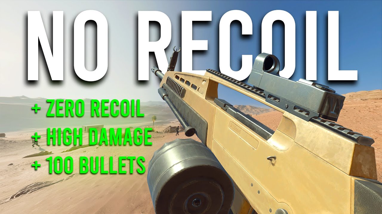 Battlefield 2042 Has a New ZERO recoil God Gun - XM8 LMG Gameplay - YouTube