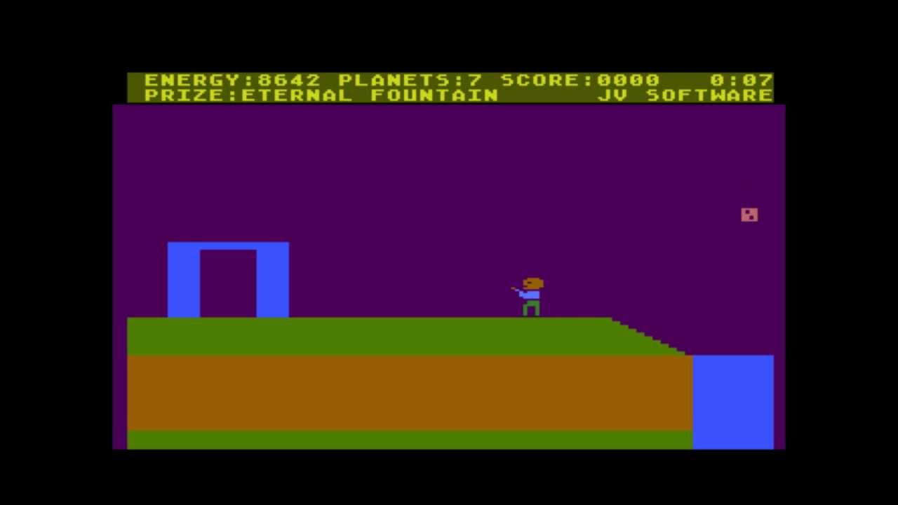 Journey to the Planets for the Atari 8-bit family - YouTube