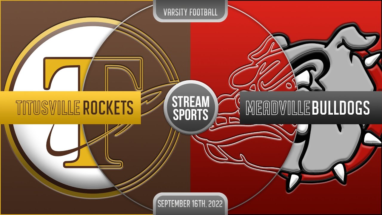 Titusville Rocket Football 2022 - Week 4 vs Meadville - YouTube
