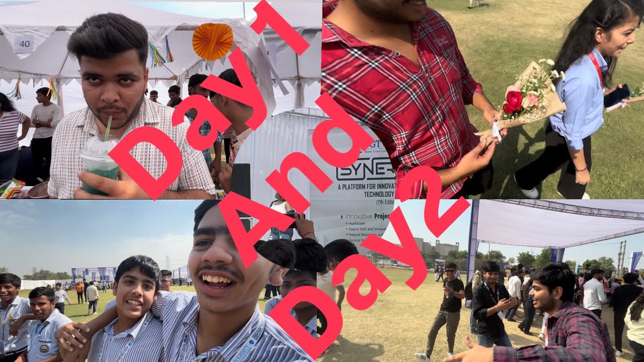 DAY-2 and DAY-3 of SYNERGY 2024 ||SGT UNIVERSITY || full of fun 😂 - YouTube