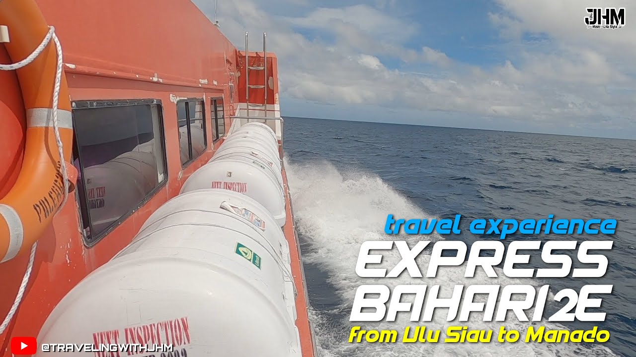 Travel Experience with Express Bahari 2E from Ulu Siau to Manado # ...
