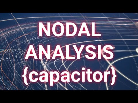 Nodal analysis || CAPACITOR|| - YouTube