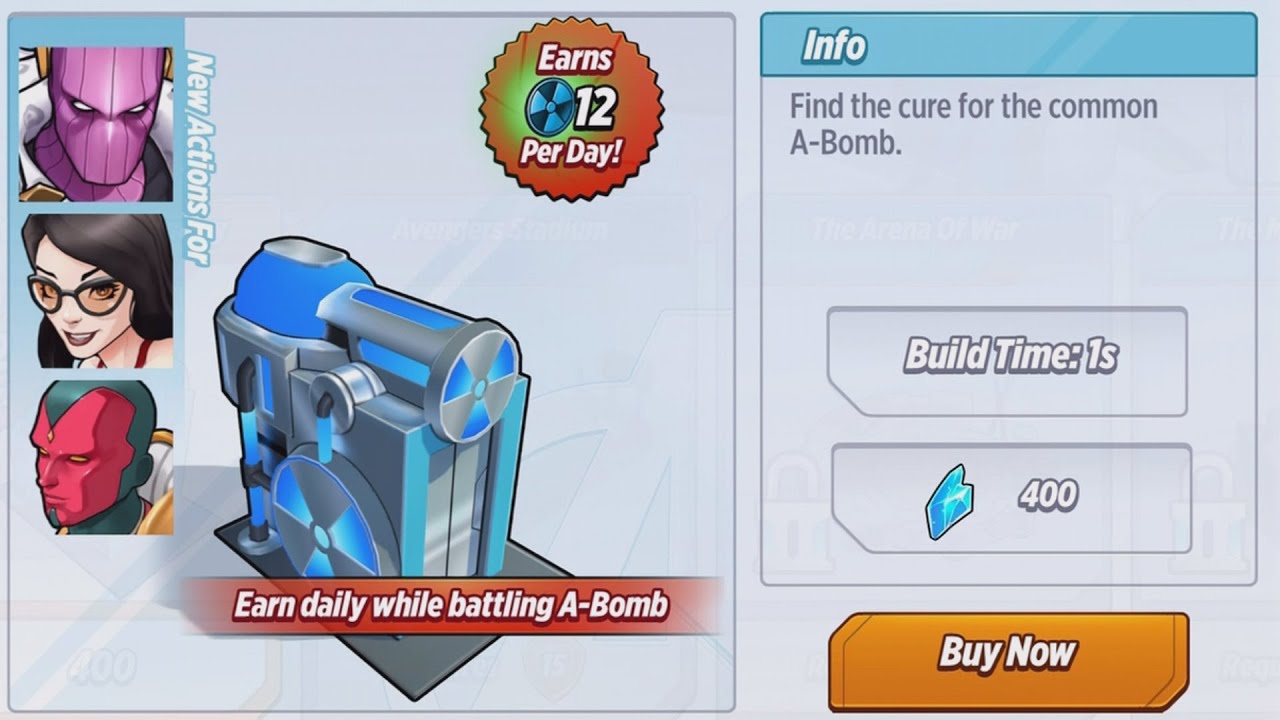 BLUE GAMMA LABORATORY | Marvel: Avengers Academy (iOS/Android) Gameplay ...