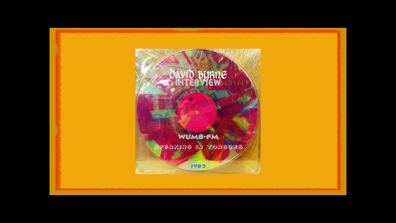 David Byrne Interview WUMB Radio 1983 - YouTube