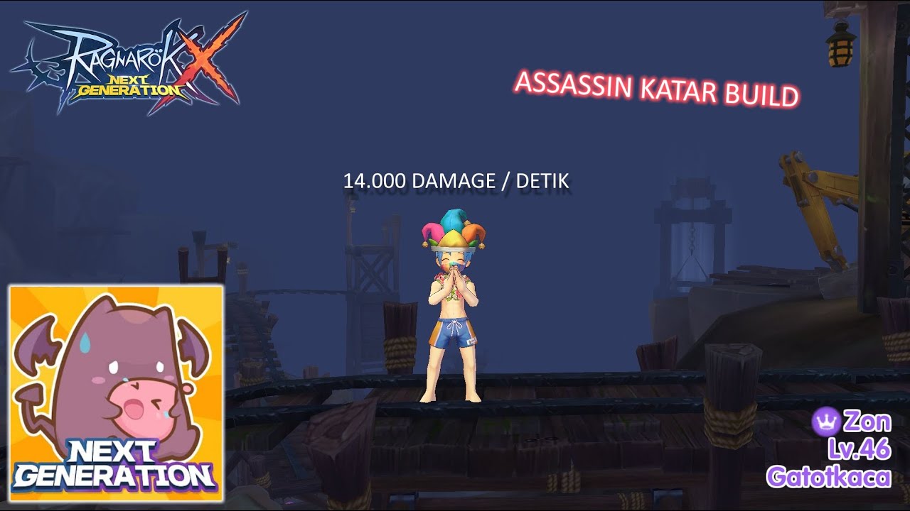 ASSASSIN KATAR CRIT BUILD - RAGNAROK X NEXT GENERATION ROX - YouTube