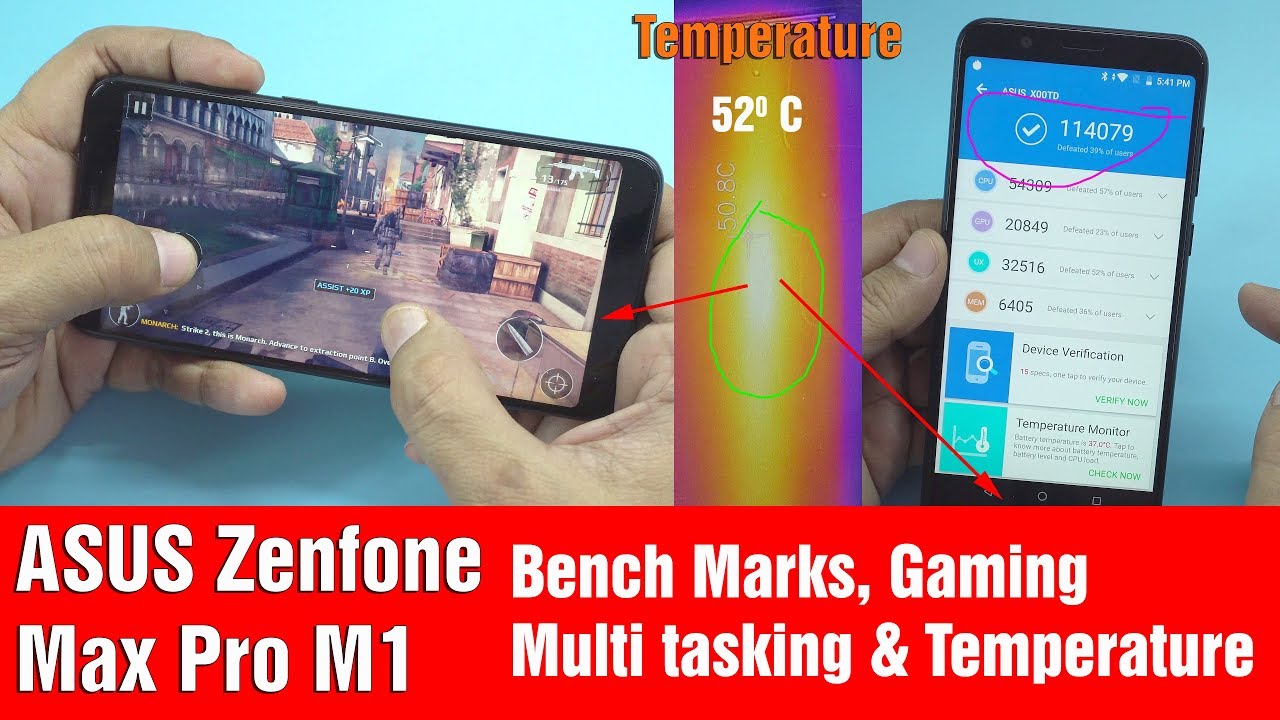 Zenphone Max Pro M1: Bench-marking, Gaming, Multitasking & Temperature ...
