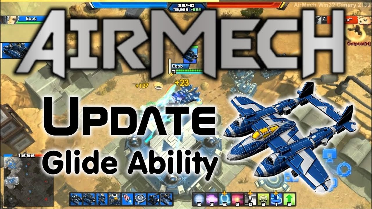 Airmech: Angel Balances and Glide Ability - YouTube