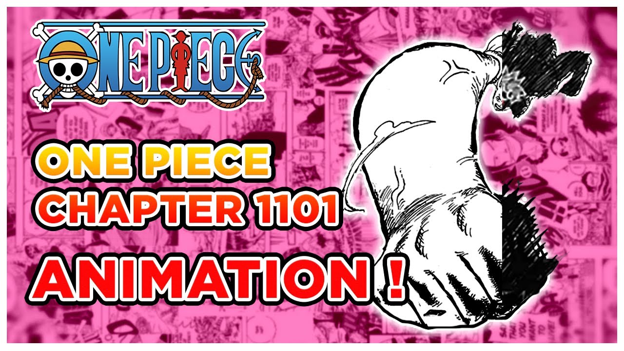 ONE PIECE CHAPTER 1101 ANIMATED - YouTube