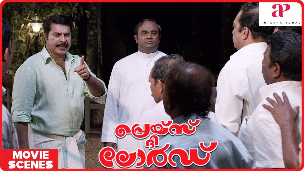 Praise the Lord Malayalam Movie | Mammootty | Sadiq creates chaos by ...