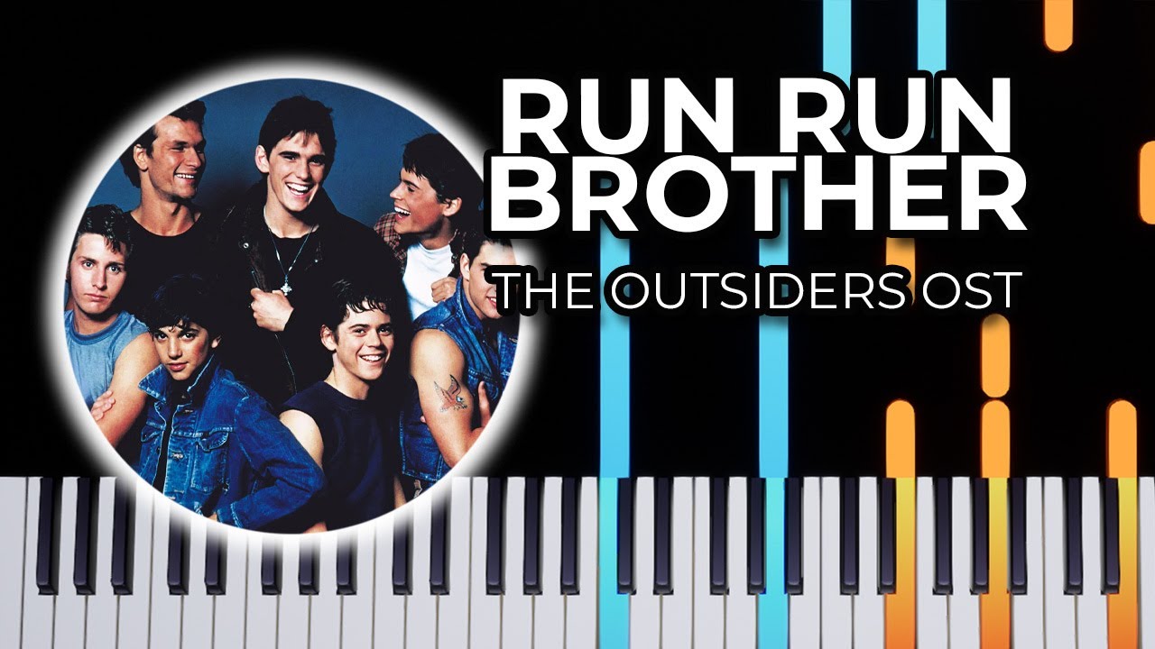 Run Run Brother - from The Outsiders (Piano Tutorial) - YouTube
