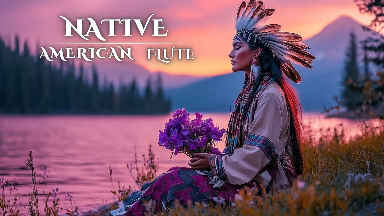 Prayer by the Lake - Peaceful Native American Flute Music For Stress ...
