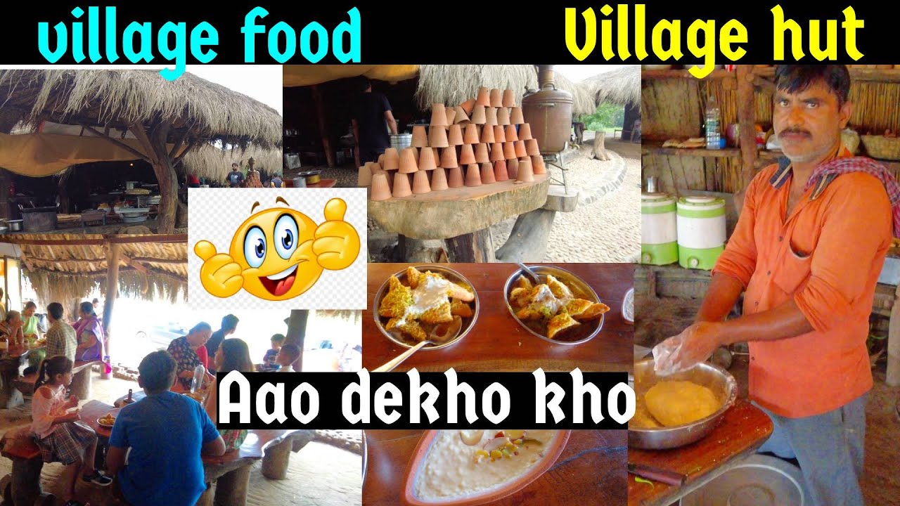 Best Village food on the way Statue of unity | Village hut - YouTube