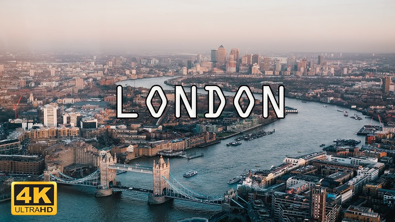 London, England 🇬🇧 | 4K Drone Footage - YouTube