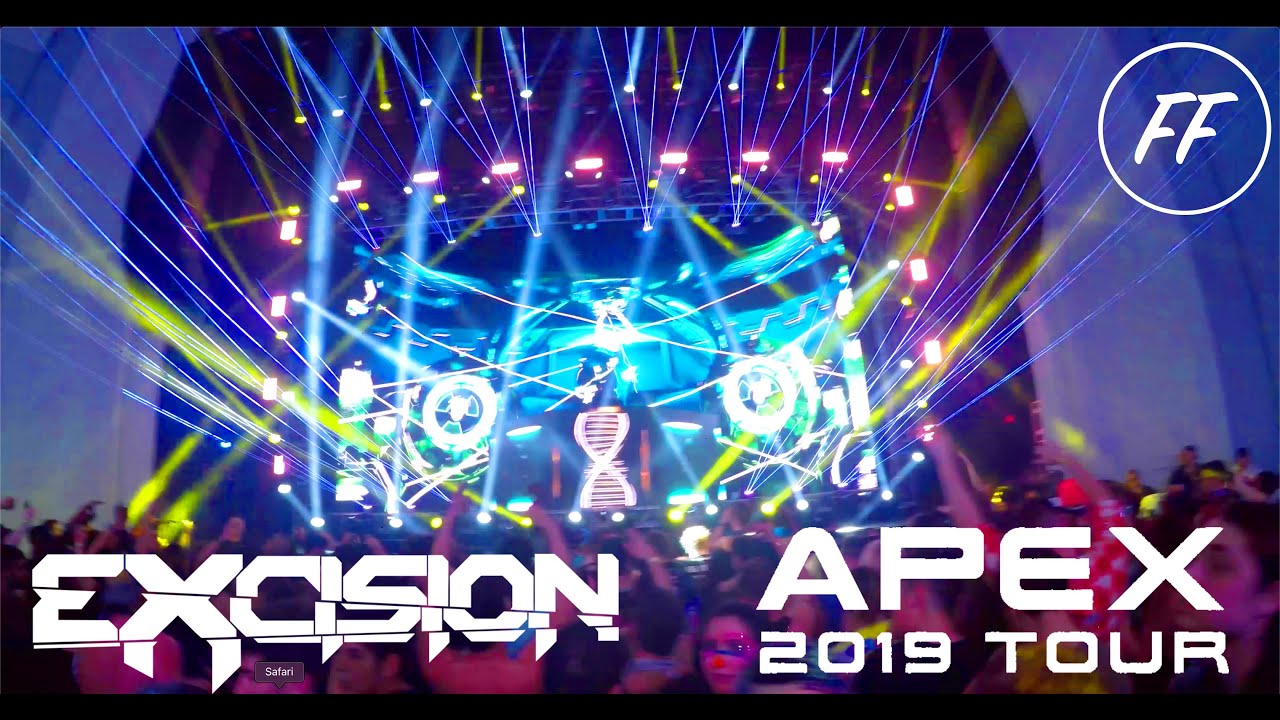EXCISION APEX TOUR 2019 VLOG Wellmont Theater Montclair NJ (Part 4/4 ...