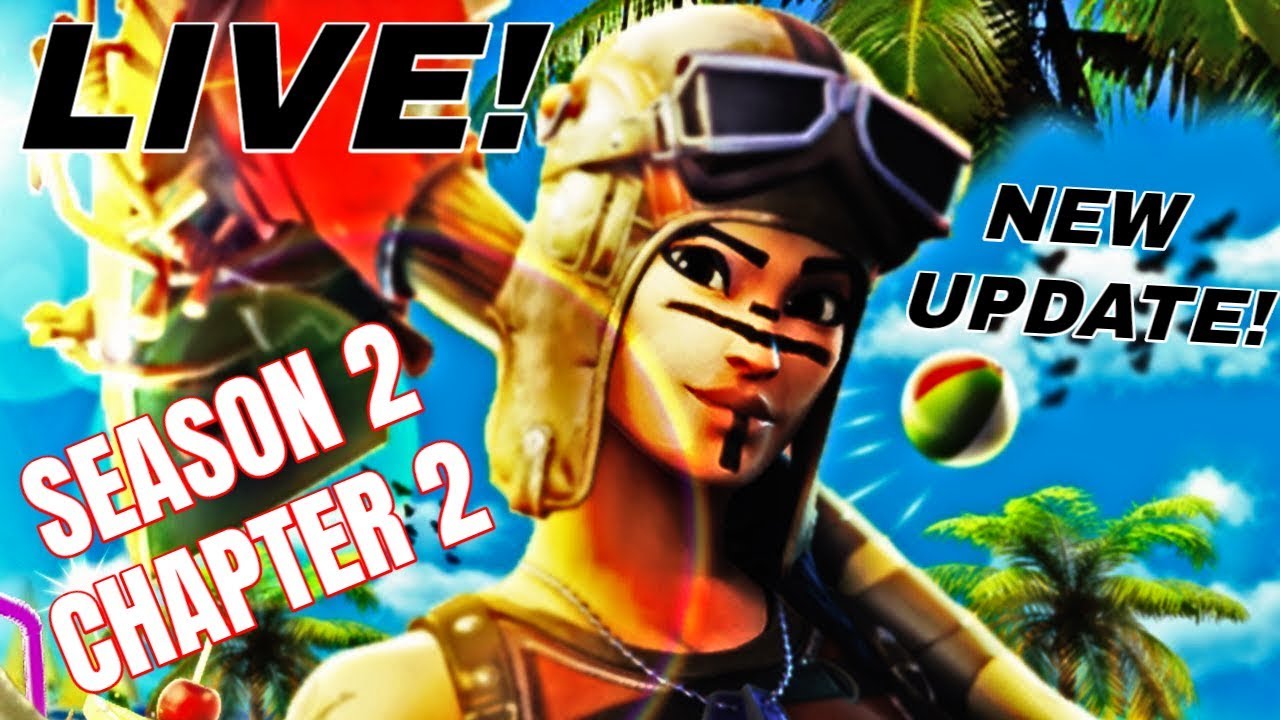 FORTNITE SEASON 2 LIVE! 🔴 Renegade Raider 💕 Controller 🎮 New Fortnite ...