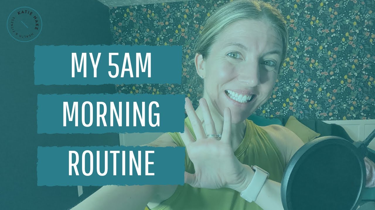 my 5am morning routine - YouTube