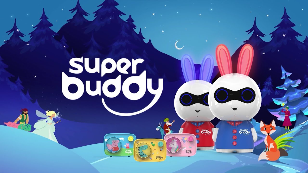 Meet SuperBuddy, an inspiring audio storyteller for kids. - YouTube