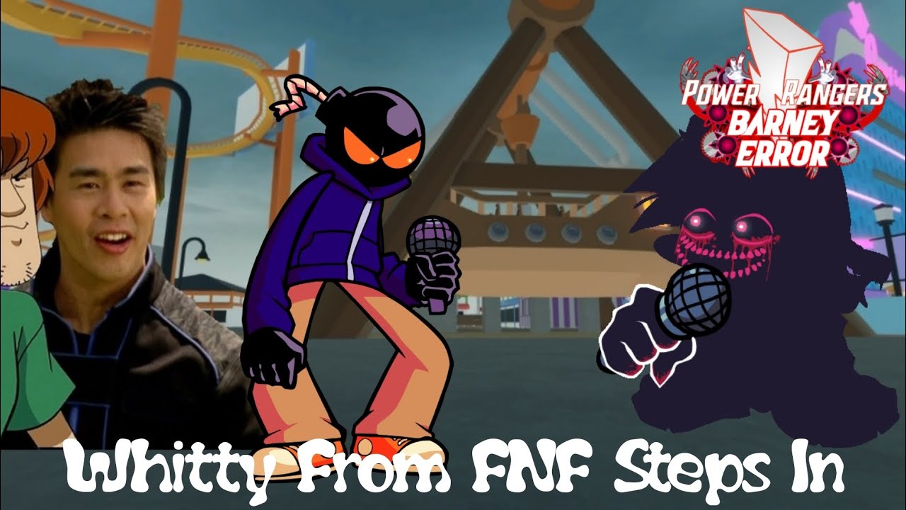 Power Rangers Barney Error: Whitty From FNF Steps In - YouTube