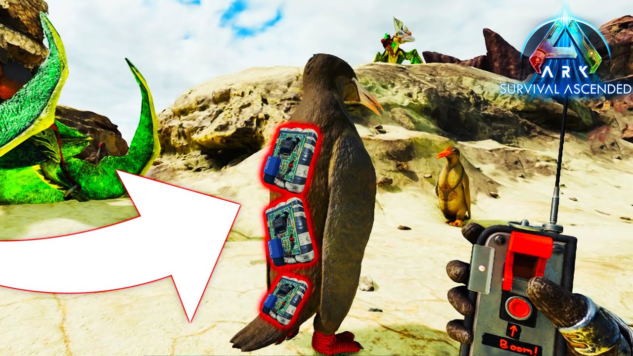 DE ARK ASCENDED PINGUIN C4 RAID (ASA Nederlands) - YouTube