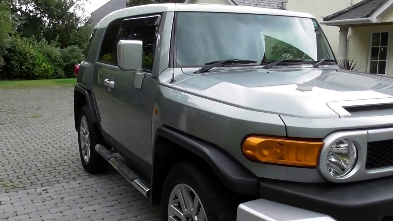 Toyota FJ Cruiser Right Hand Drive - YouTube