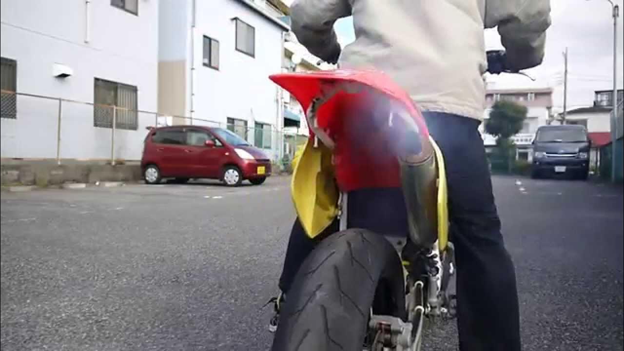 HONDA CRM250R-3 MD24 試乗 - YouTube