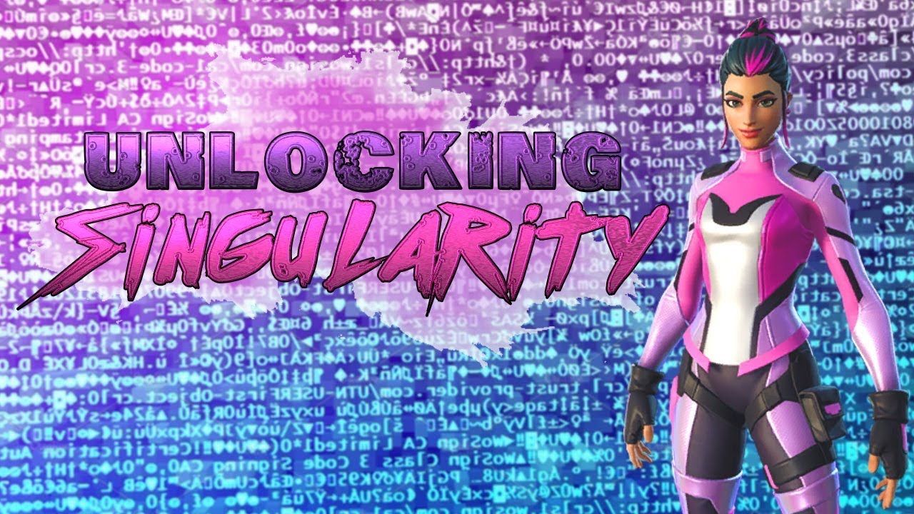Unlocking Singularity & LEAKED SKINS | FORTNITE - YouTube