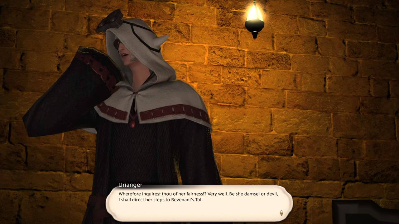 FINAL FANTASY XIV: A Realm Reborn - Urianger - YouTube