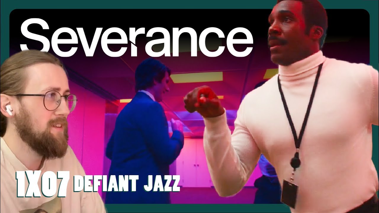 I LOVE THIS SHOW! - Severance 1X07 - 'Defiant Jazz' Reaction - YouTube