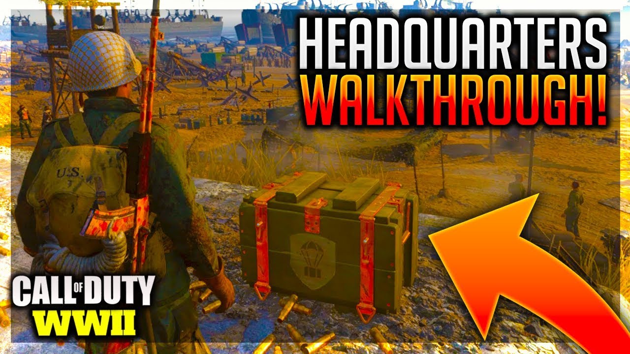 EVERYTHING YOU NEED TO KNOW ABOUT HEADQUARTERS IN COD WW2 [HQ ...