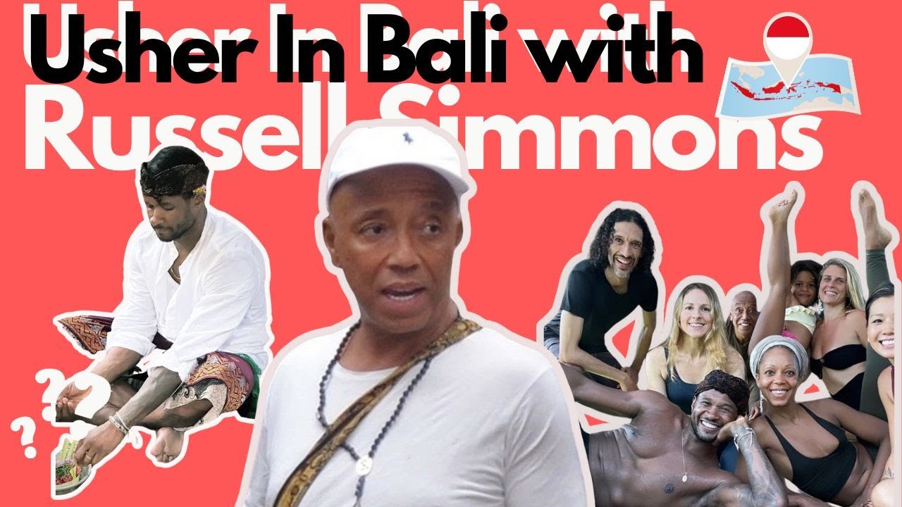 Usher Raymond Spotted In Bali With Russell Simmons - YouTube