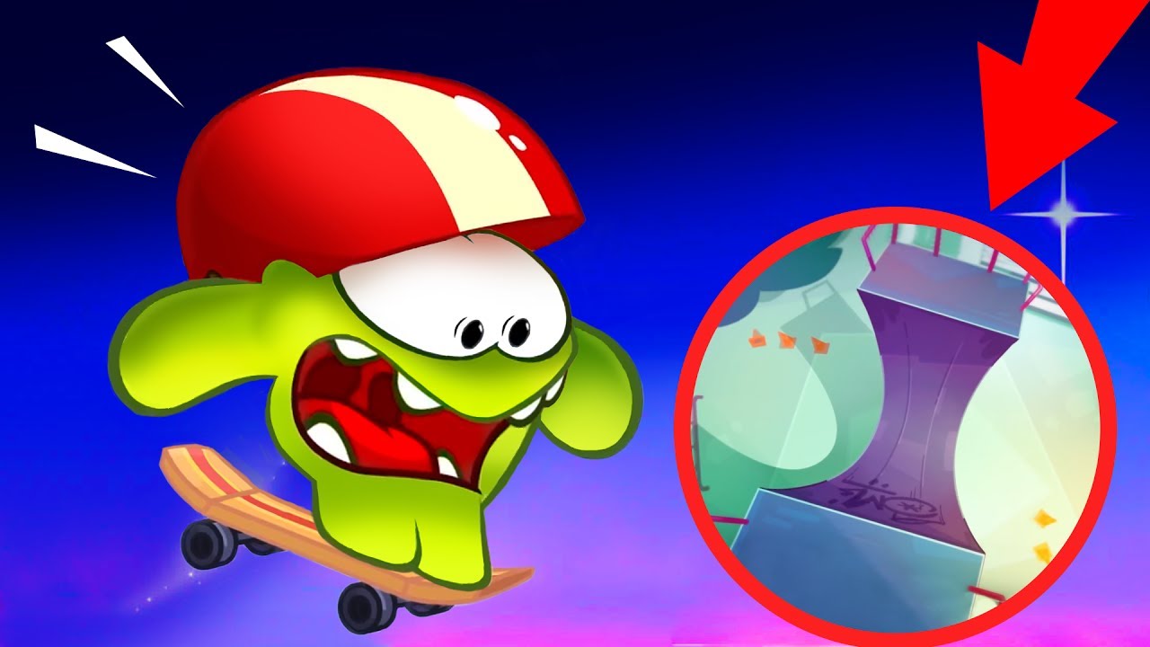 Om Nom Stories - New season 6 - Skateboarding - Cut The Rope video blog ...