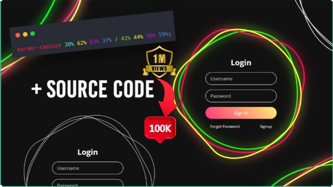 I Created An Animated Login Form Using Only Html And Css Webdevlopment Programming Html Css