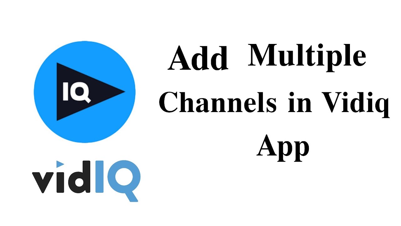How to Log In to Multiple Channels In Vidiq - YouTube