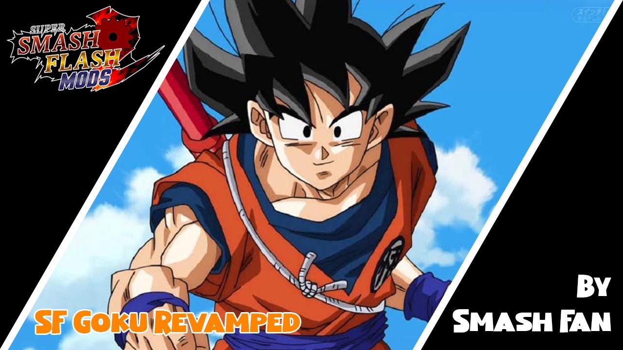 SSF2 Beta Mods Showcase: SF Goku Revamped (by Smash Fan) - YouTube