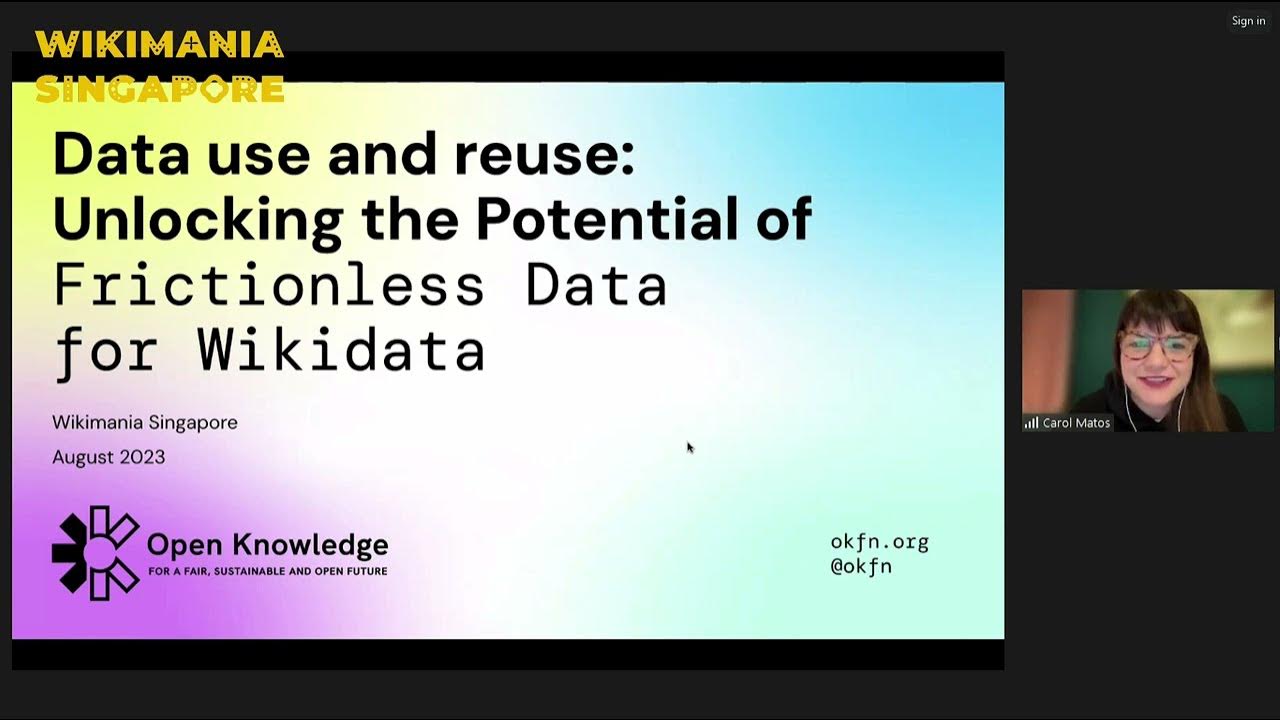 Data use and reuse: Unlocking Potential of Frictionless Data for ...