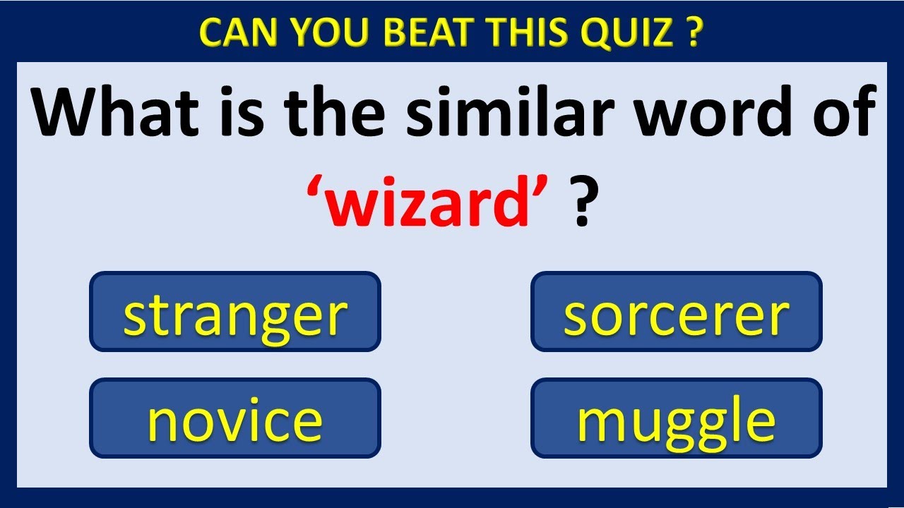 15 Synonym Words in English I English Vocabulary I Learn English I ...