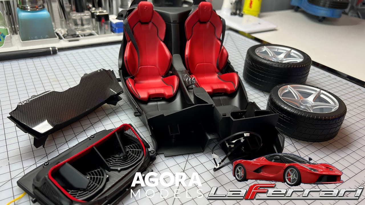 Build the LaFerrari 1:8 Scale - Pack 3 - Stages 17-24 - YouTube